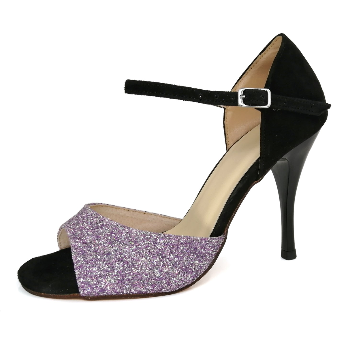 SHJ Women's Sparkling Glitter 10cm Heels Dance Shoes Tango Shoes ...