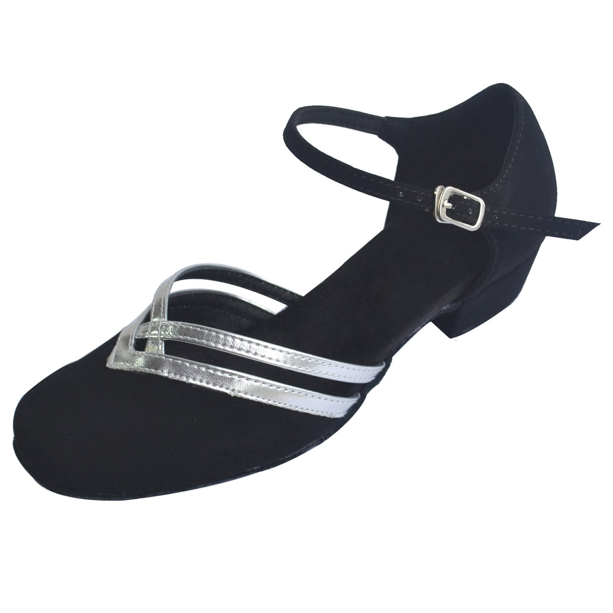 Women's Suede 3.5cm Heels Ballroom Dance Shoes Swing Dance Shoes ...