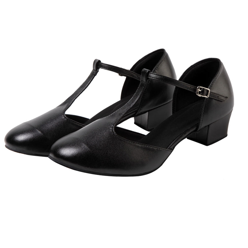 HW Women's Leatherette 4cm/4.5cm Heels Ballroom Dance Shoes Swing Danc ...